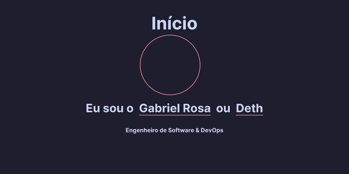 Início • Gabriel Rosa